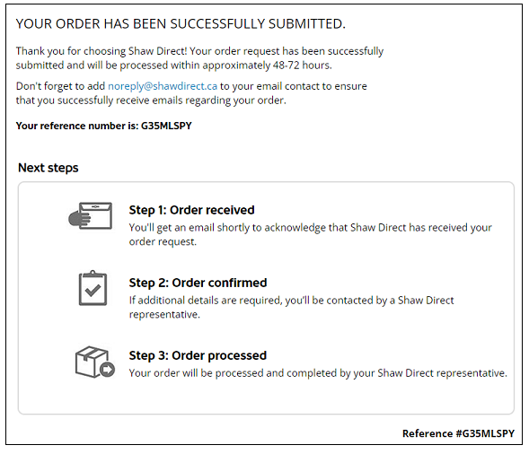 How to Upgrade your Shaw Direct Programming Package