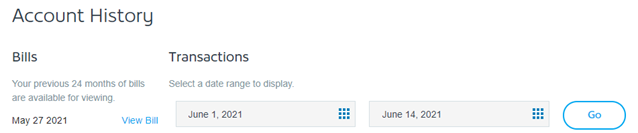 Shaw Direct eBill and Frequently Asked Questions