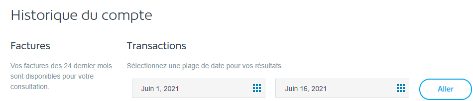Facturation électronique de Shaw Direct et questions courantes